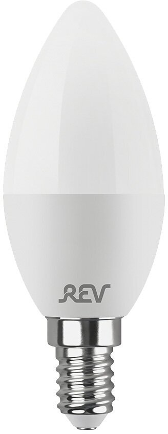 Лампа светодиодная Rev E14 2700К 5 Вт 400 Лм 180-240 В свеча матовая