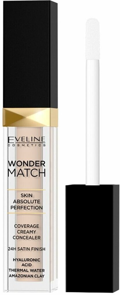 Eveline Cosmetics Консилер для лица Wonder Match, тон 025 light beige