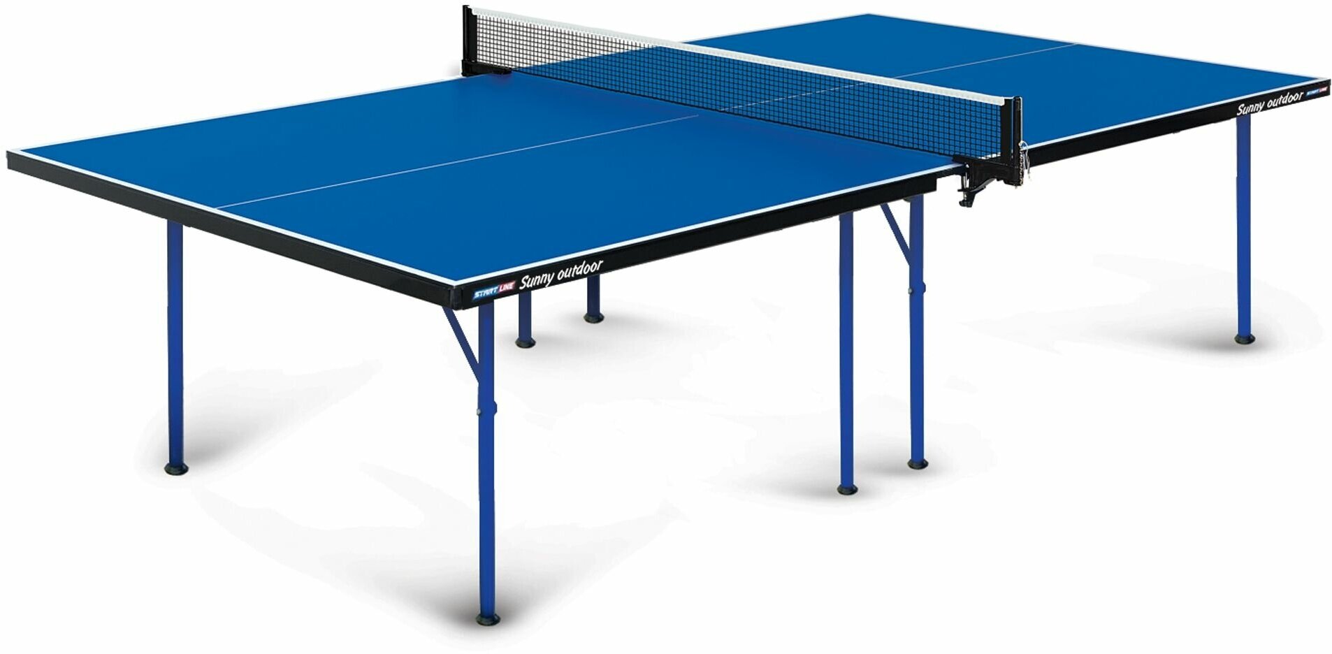 Теннисный стол всепогодный "Start Line Sunny Outdoor" (273 х 152,5 х 76 см), синий