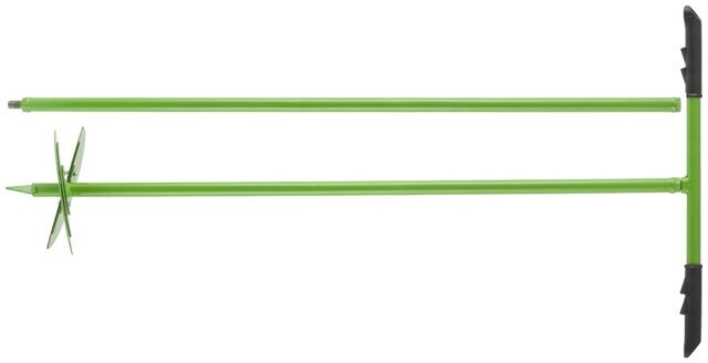 Бур лопастной со сменными ножами Сибртех 211cм с насадками 150/200мм Сибртех