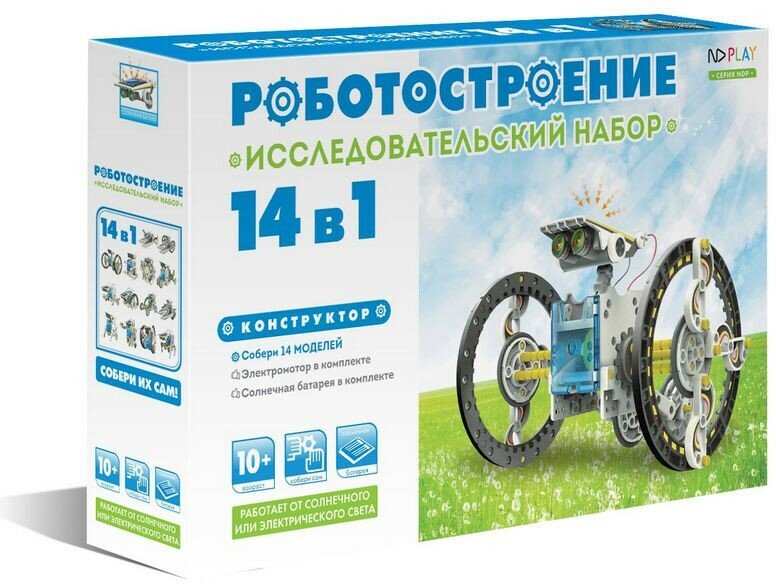 Конструктор Роботостроение 14 в 1 265605 NDP-002 NDPlay 782984