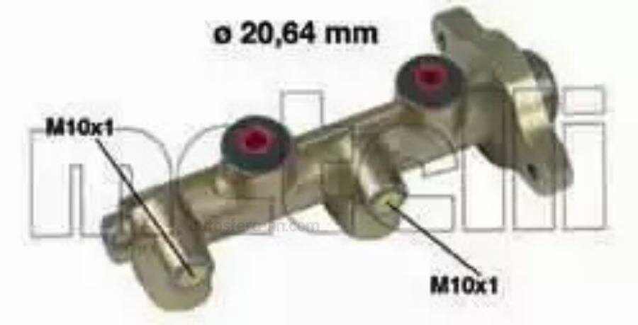 METELLI 050117 Главный тормозной цилиндр Opel Ascona C, Kadett B, D, Vectra B 1965-03