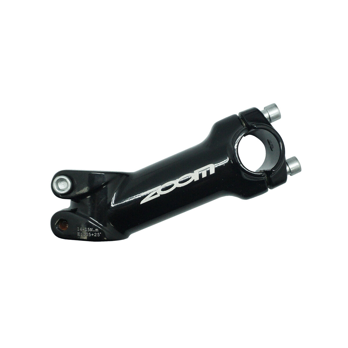 Вынос руля велосипеда ZOOM TDS-С340-8. Для руля 25,4мм, угол подъёма 15 градусов, длина 90мм. На шток 1.1/8