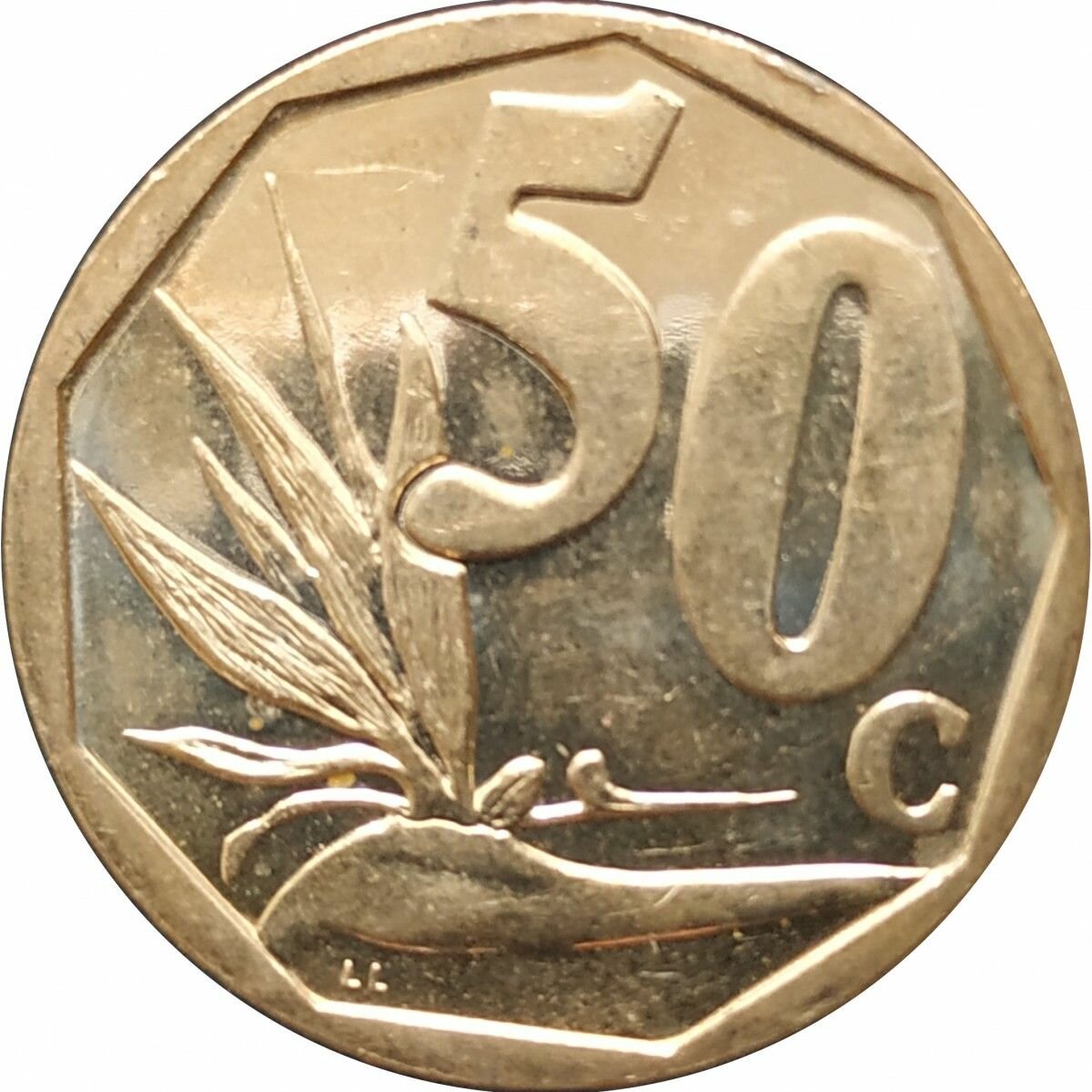 50 центов 2015 ЮАР из оборота