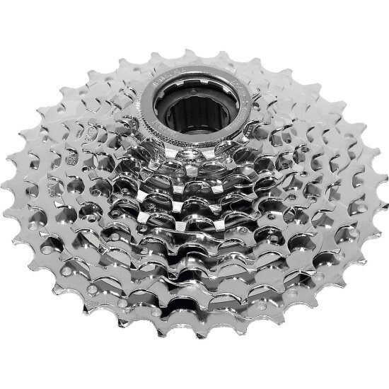 Ventura Кассета трещ. 9ск. 5-700196 9х13-32 хромированная HG-копия SHIMANO-совместимая