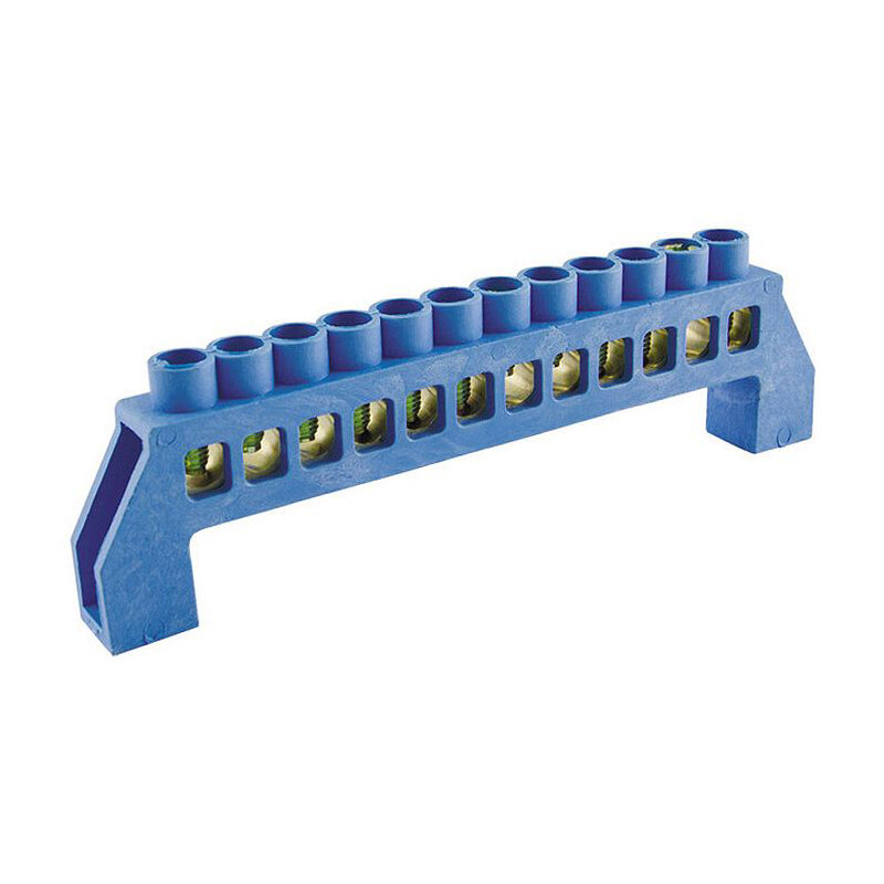 Шина нулевая TDM в изоляторе 12 групп 6*9 мм