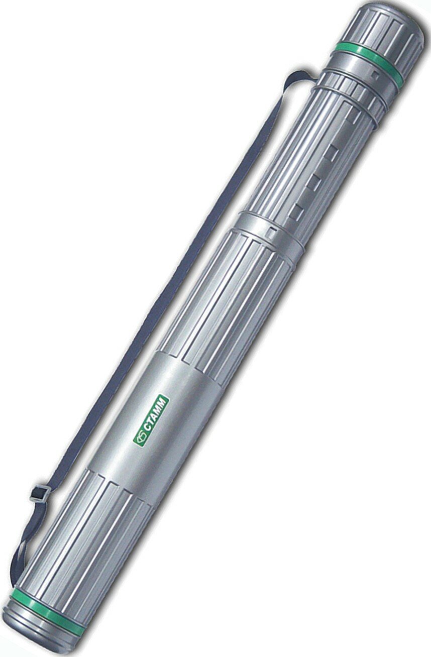 Тубус телескопический, серый, на ремне