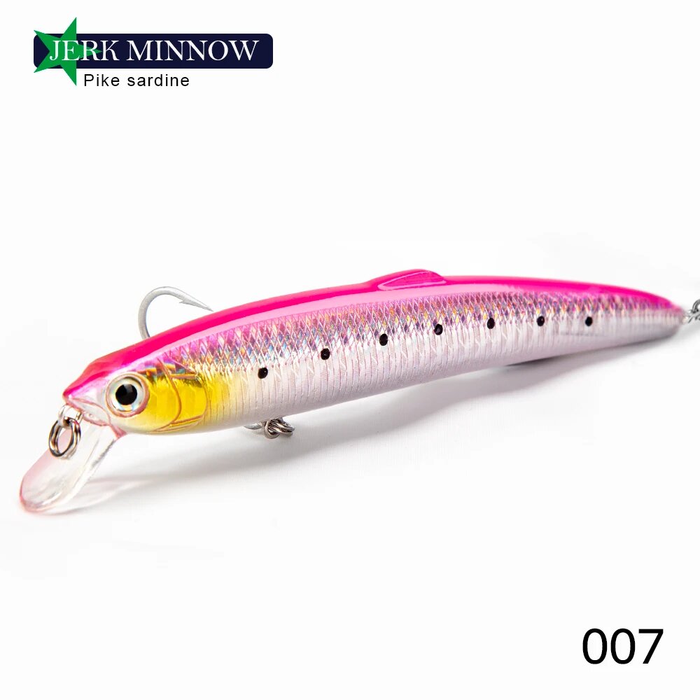 Hunthouse Smith Saruna Minnow Джеркбейт 95/125/147 мм 95mm 8g, 007