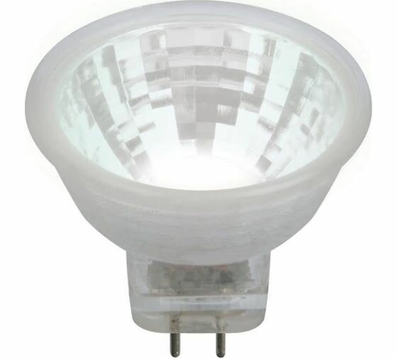 Светодиодная лампа Uniel LED-MR11-3W/NW/GU4/220V GLZ21TR, 220V. Прозрачная. UL-00001703