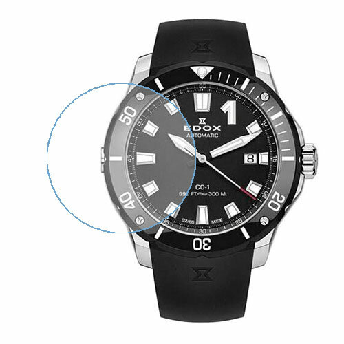 Скрин Мобайл защитный экран для часов Edox EX80119-3N-NIN из нано стекло 9H