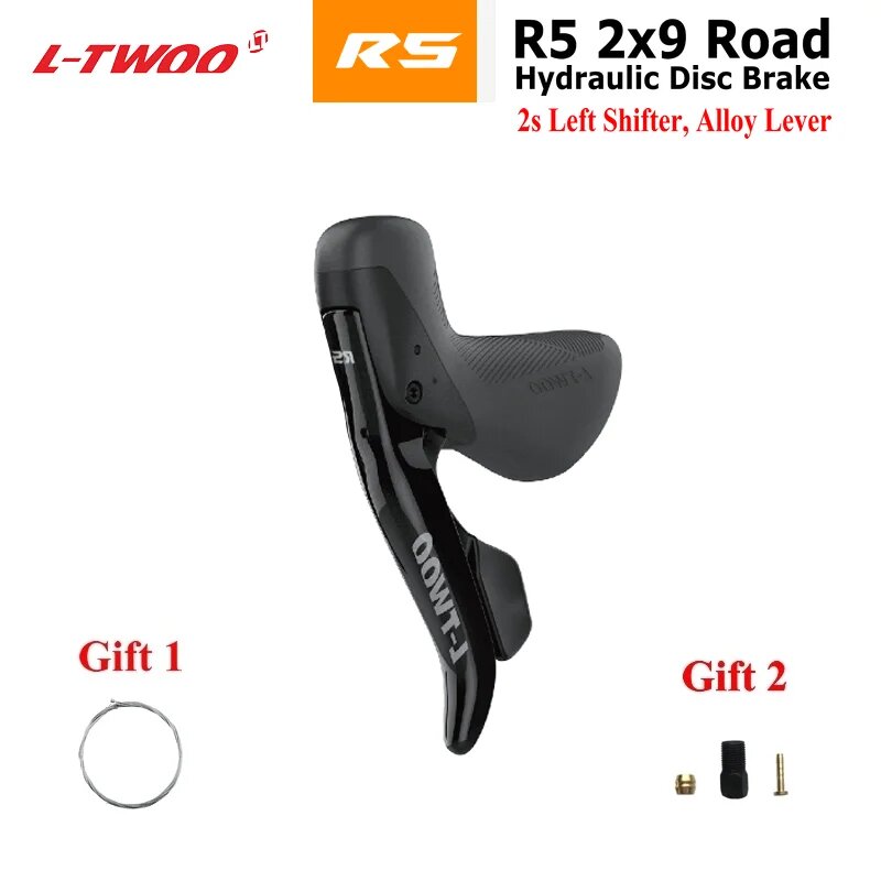 LTWOO R5 2x9S Рычаг переключения передач, черный, 2s Left