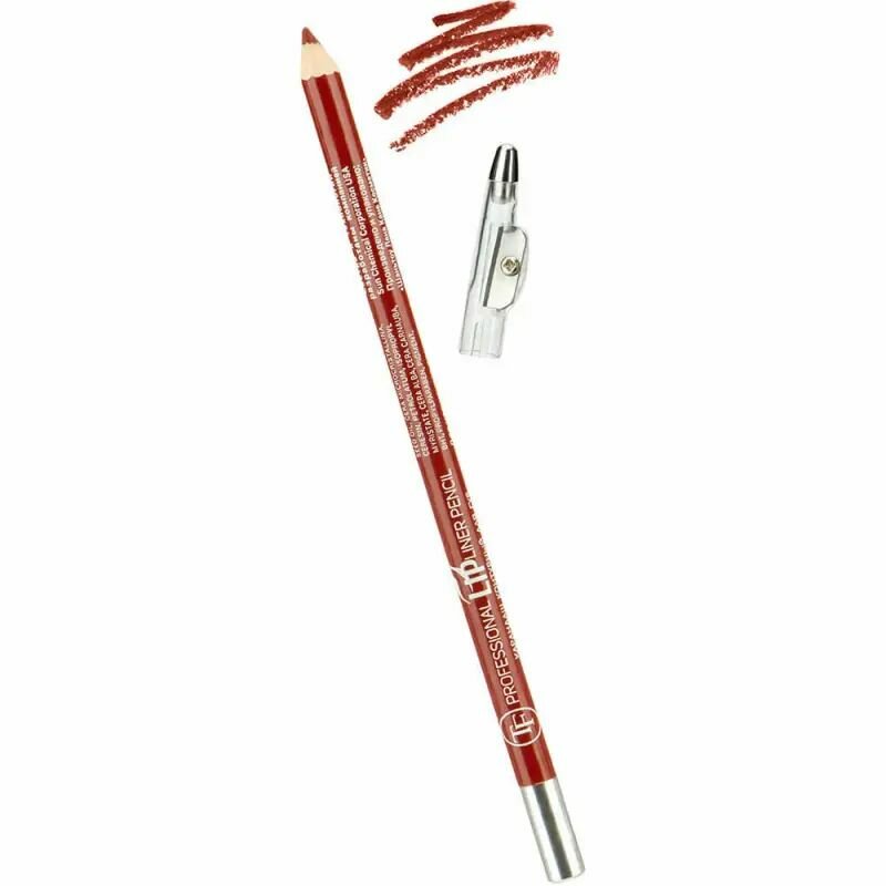 TF Cosmetics Карандаш для губ с точилкой Professional Lipliner, тон 014 терракотовый