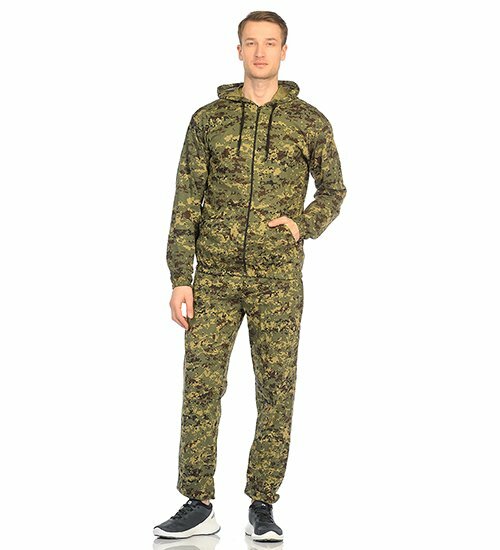 Костюм трикотажный р.48-50, серо-зеленый ЯЛ-02-55 113-90002730