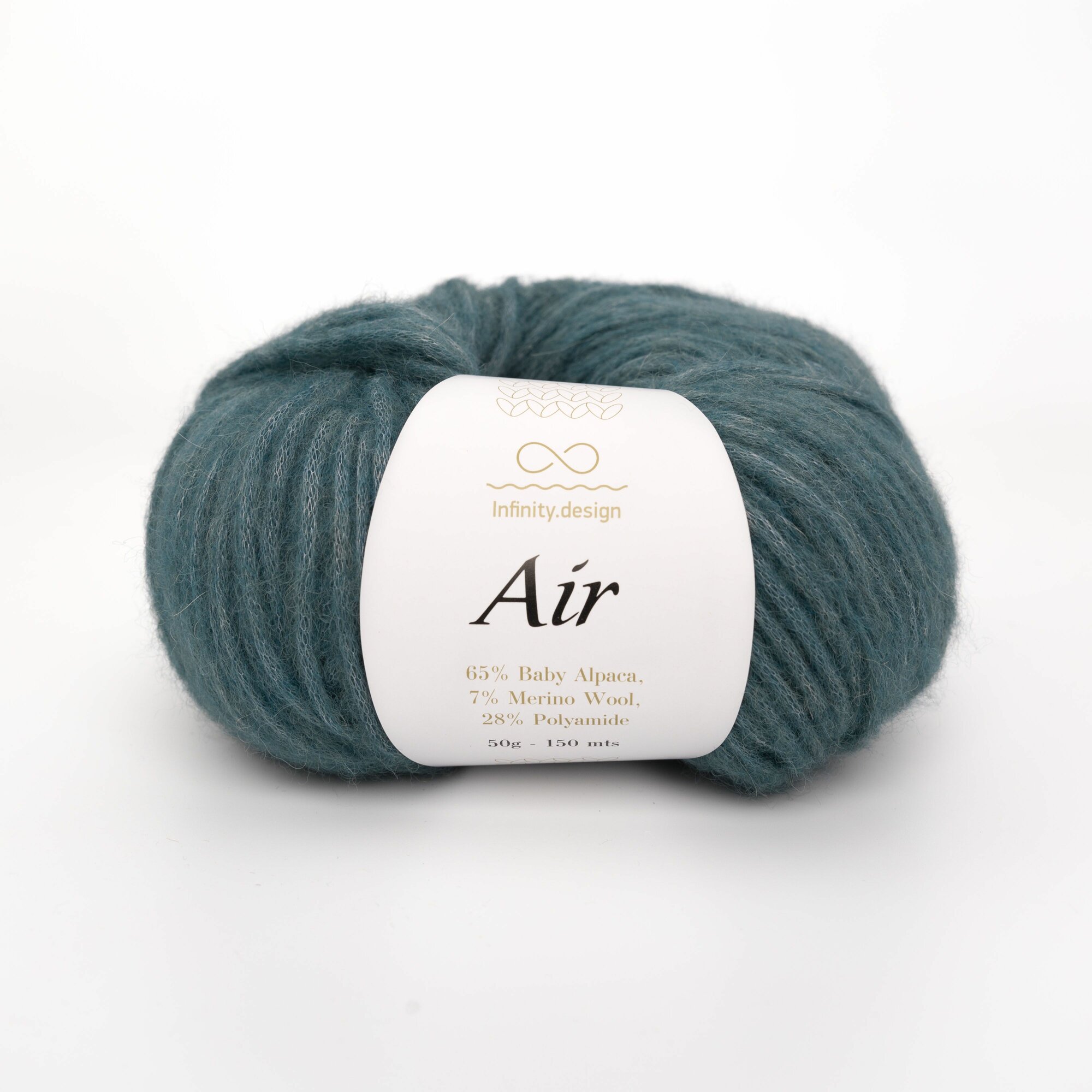 Пряжа INFINITY Air 7225 (1 моток), 65% бэби альпака, 7% мериносовая шерсть, 28% полиамид, 50г, 150м