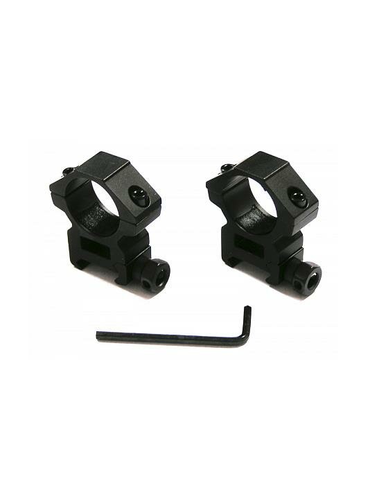 Кольца Combat 12/30/40 На Планку 12Мм Низкие Диметр 30Мм, Высота 40Мм