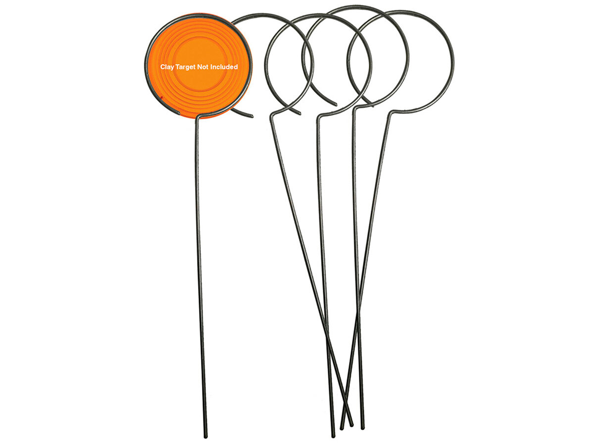 Держатель Тарелочек Birchwood Casey, Проволочный, Высота 25См, 5Шт.