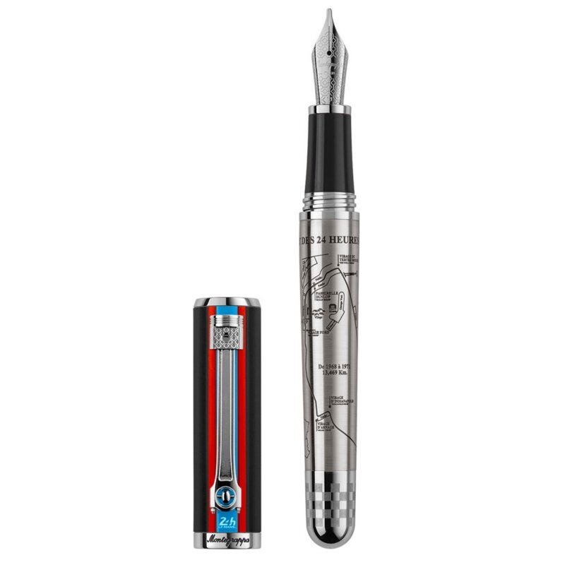 Перьевая ручка Montegrappa 24H LeMans Open Edition Innovation F. Артикул 24LM-INN-FP-F