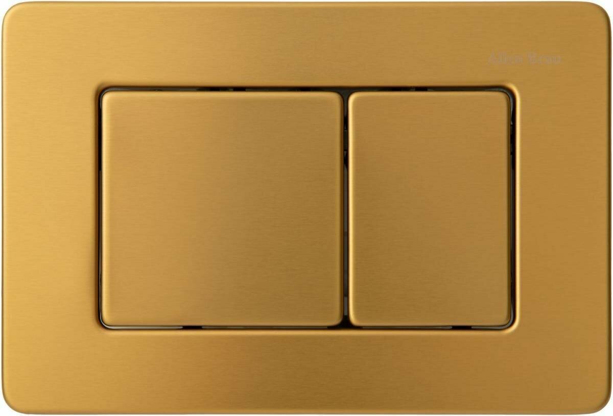 Клавиша смыва Allen Brau Infinity 9.20006. GB золото браш