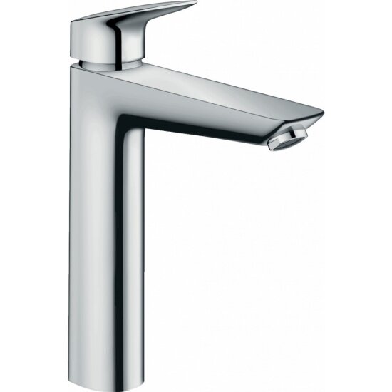 Смеситель для раковины Hansgrohe Logis 190, без сливного набора, хром