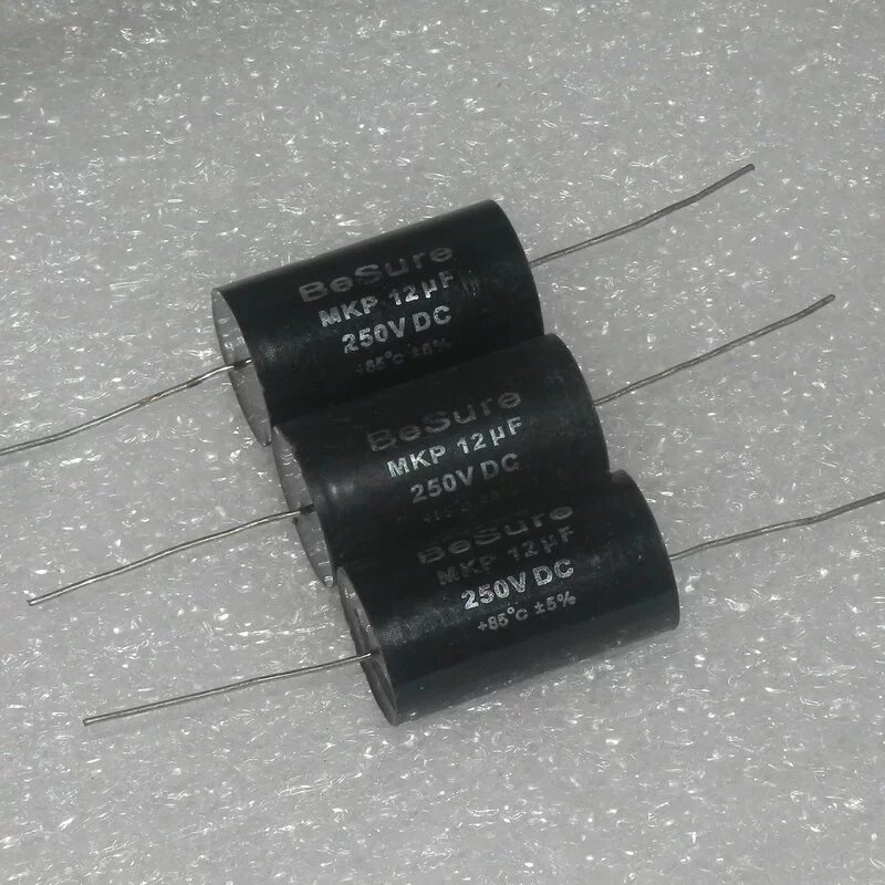 BeSure MKP 12.0j 250v12uf 250vdc 126j Axial Audio Crossover Film Capacitor 1шт цена
