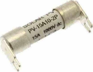 Предохранитель BUSSMANN PV-15A10-2P Предохранитель быстродействующий с характеристикой GPV 15А 1000VDC 10x38мм 1шт