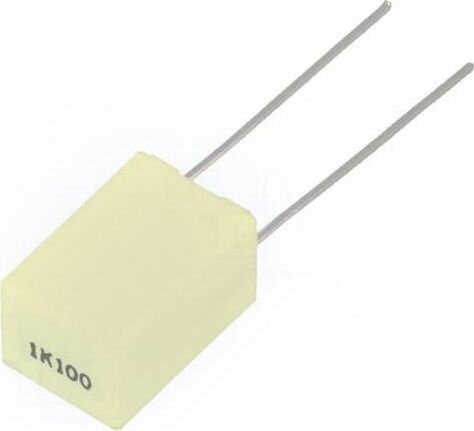 Конденсатор KEMET R82EC4100Z370K полиэфирный, 1мкФ, 63VAC, 100VDC, Шаг 5мм, 10%, 1 шт