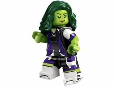 Конструктор LEGO Minifigures 71039 Marvel Серия 2 Женщина Халк / She-Hulk (colmar2-5)