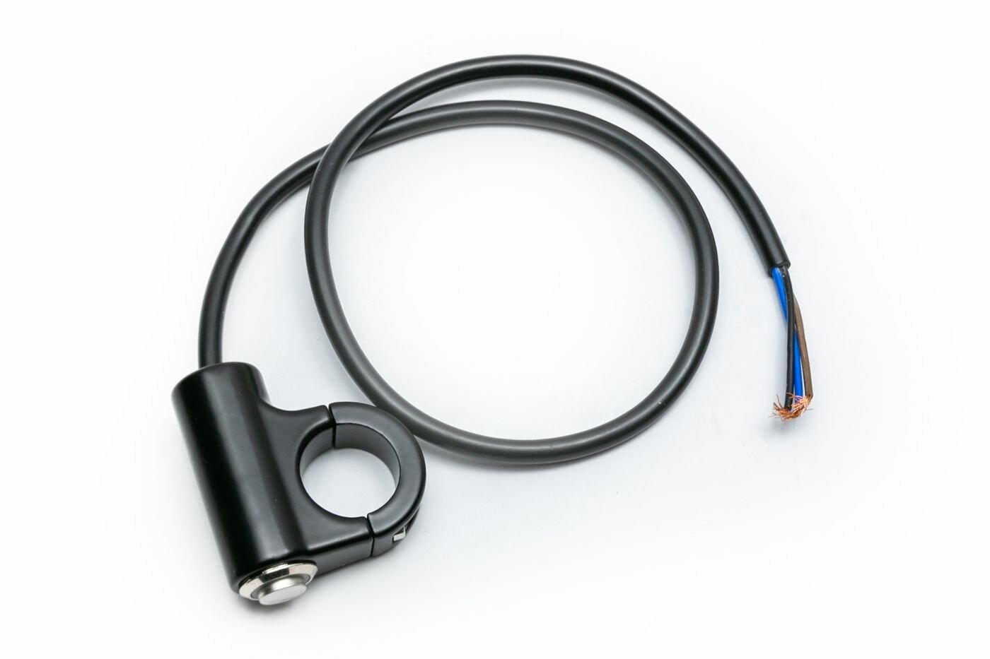 Переключатель ON/OFF с круговой LED подсветкой CNC на руль 22мм на мотоцикл, питбайк, эндуро.