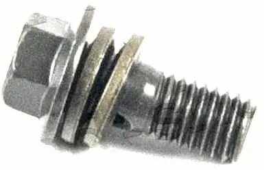 Болт гидравлический М8 (+2 прокладки) на мотоцикл, питбайк, эндуро.