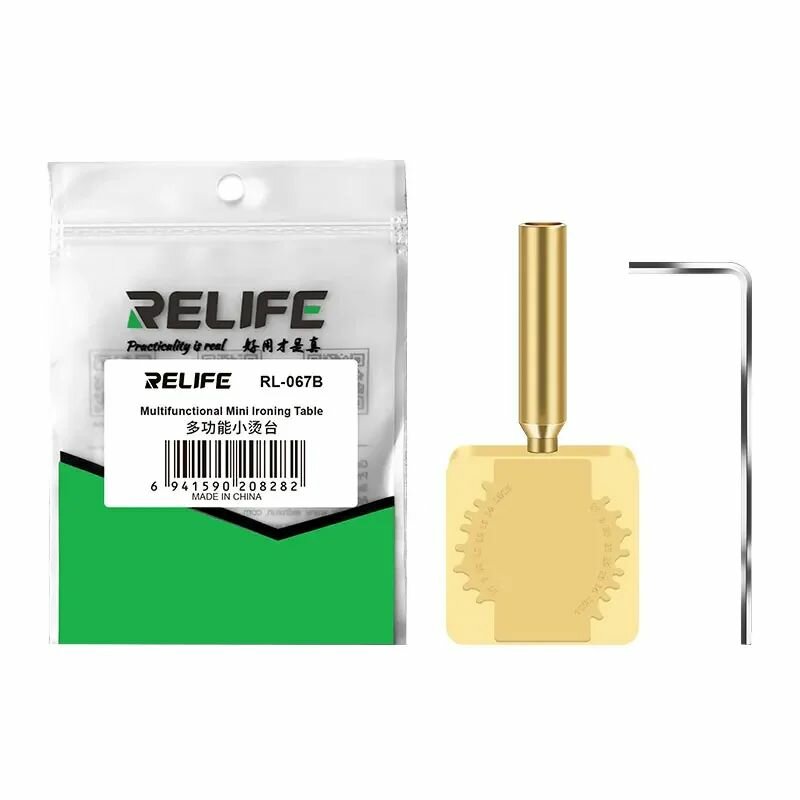 Мини-платформа RELIFE RL-067B 3 в 1 для паяльных станций 936/210/T12, подходит для iPhone A9-A17