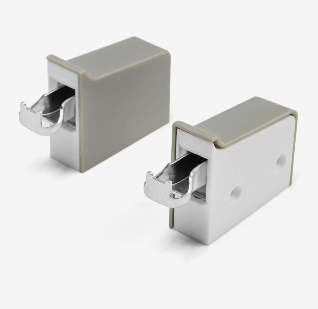 Навес мебельный для кухон. шкафов P02 , цвет серый, нагр.100 кг. на пару, набор 2 шт