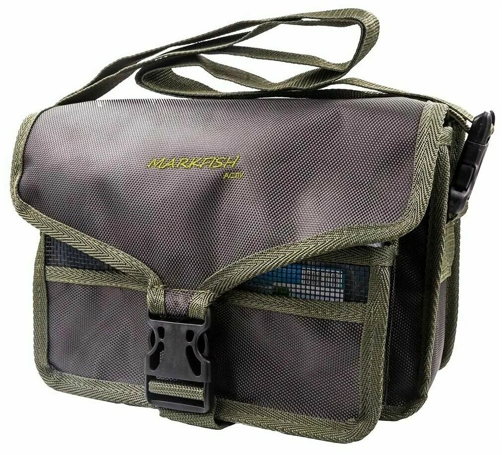 Сумка фирма FisherBox С111 (В комплекте 3 коробки (320-2ШТ, 250-1ШТ) цвет: Хаки