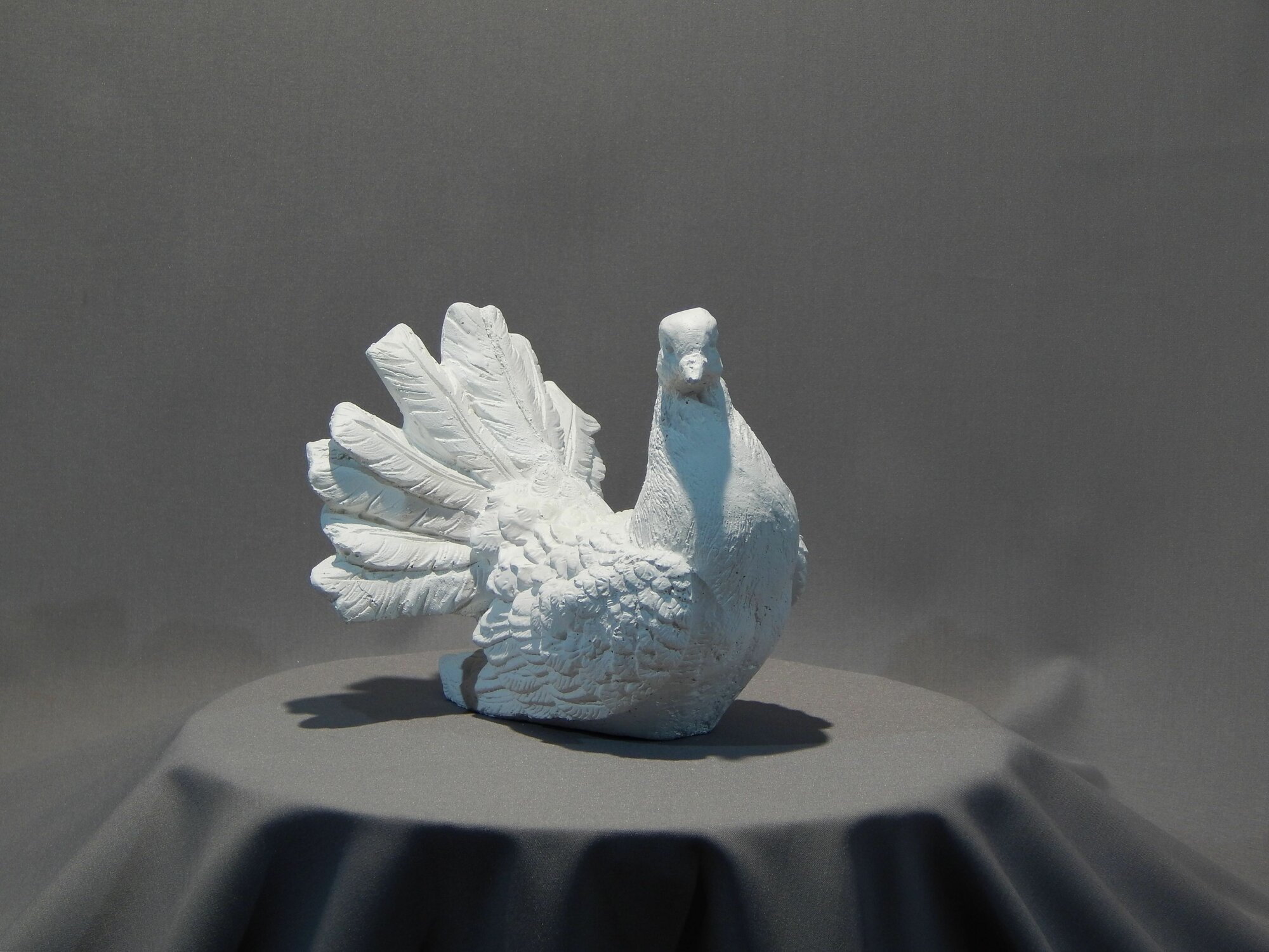 Голубь для декора Дом-Сад цвет белый