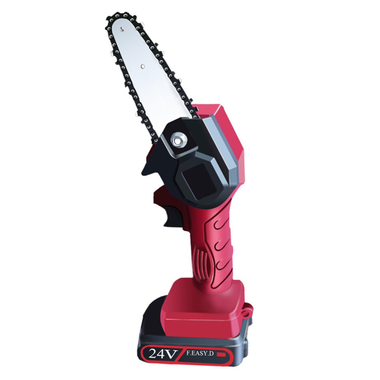 Ручная аккумуляторная электрическая бензопила с 2-мя батареями Регулировка