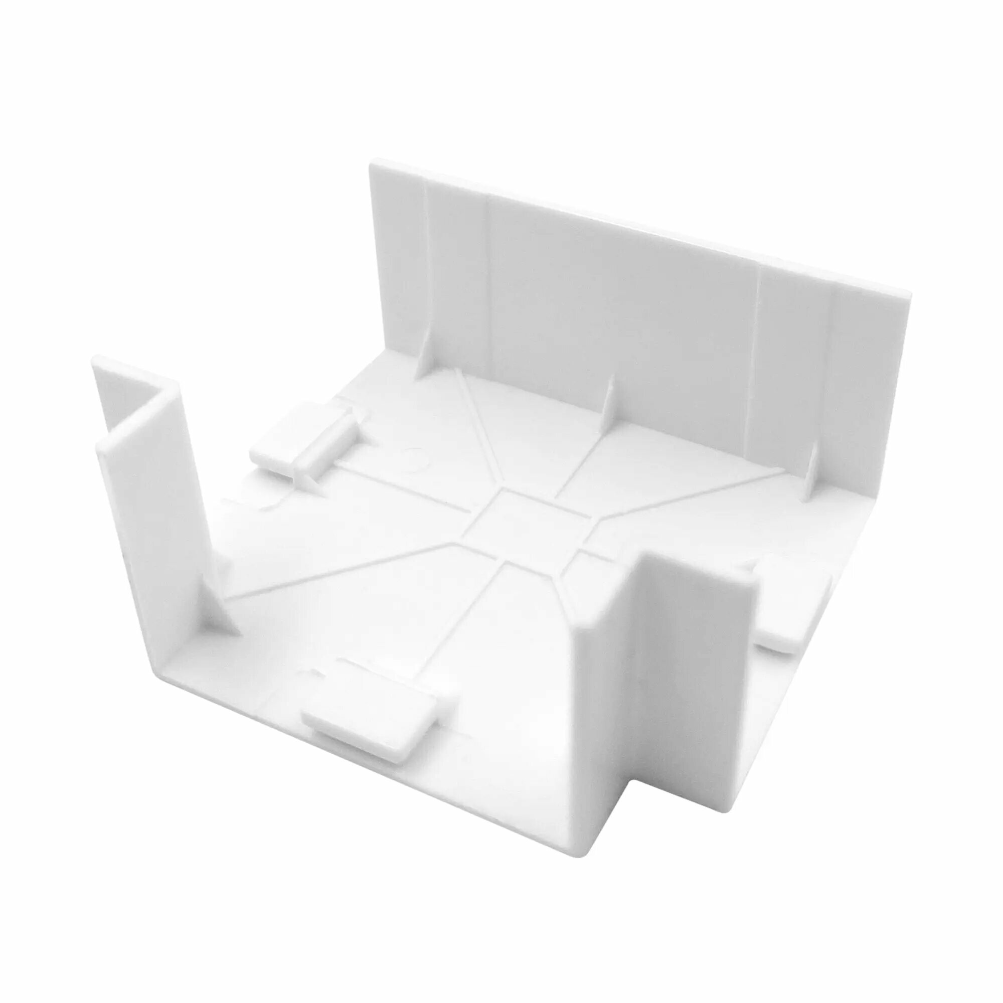 Lexman КМТ угол Т-образный для кабель-канала 16x25 мм белый, комплект из 4 шт