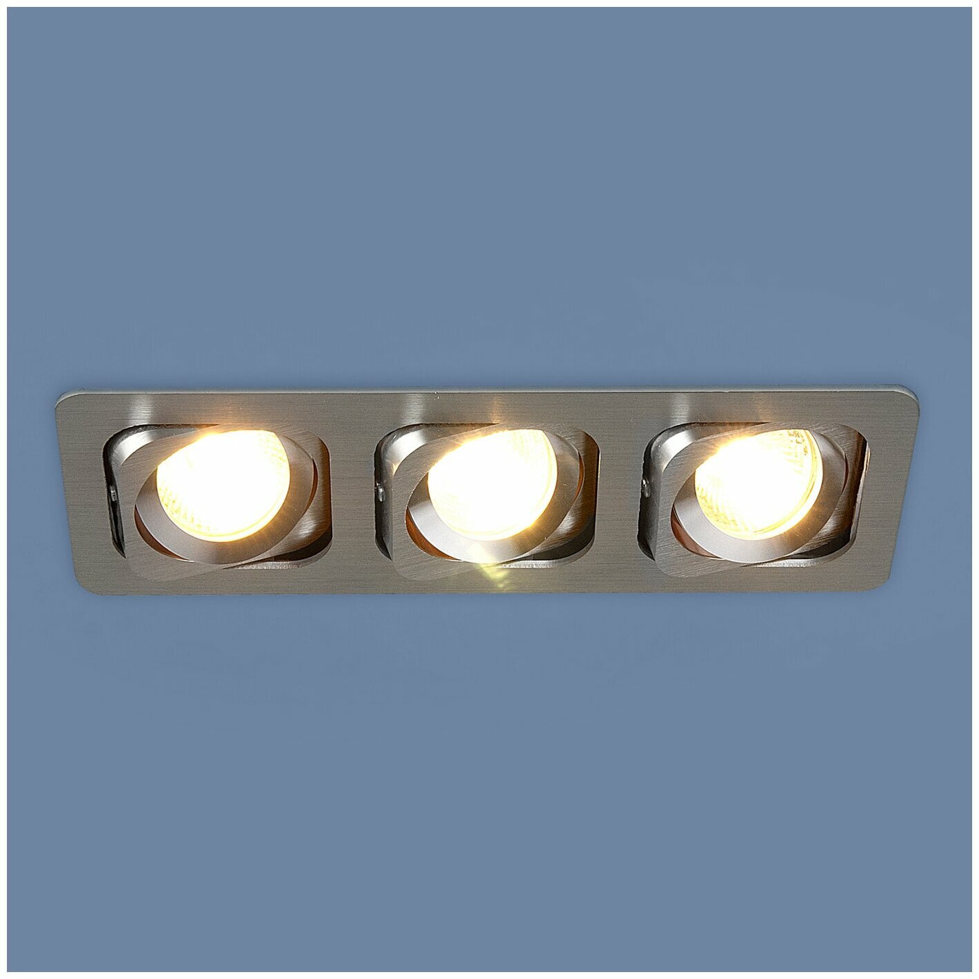 Встраиваемый светильник Elektrostandard точечный 1021/3 MR16 CH, G5.3