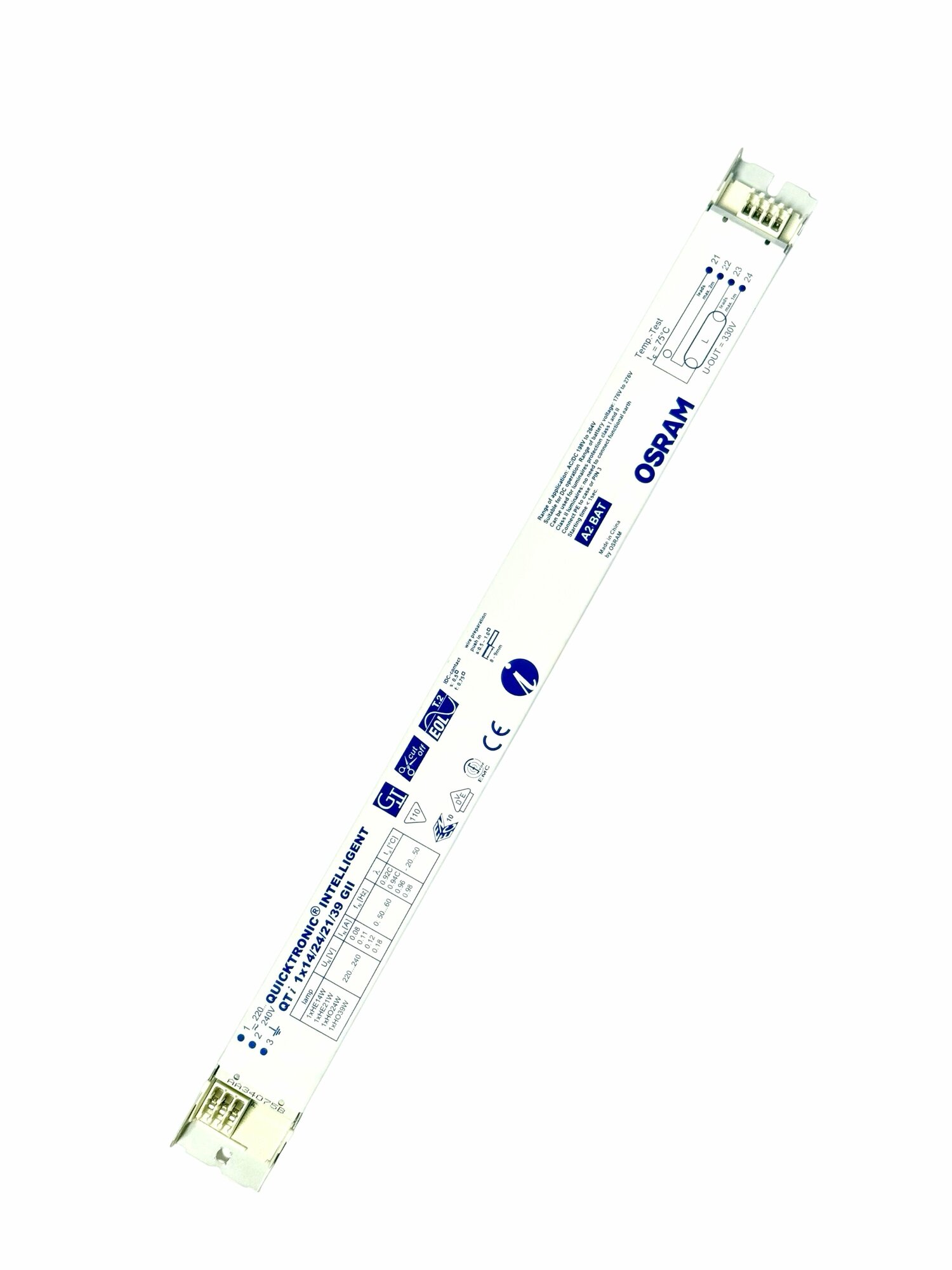 ЭПРА Osram QUICKTRONIC INTELLIGENT QTi 1x14/24/21/39 GII