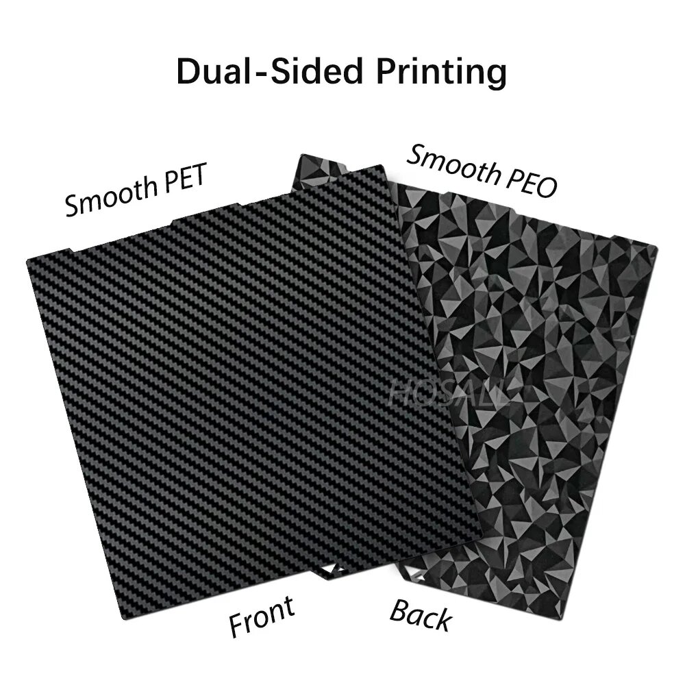 Двухсторонняя пластина PEI для Anycubic Kobra 3, цвет peo-pet