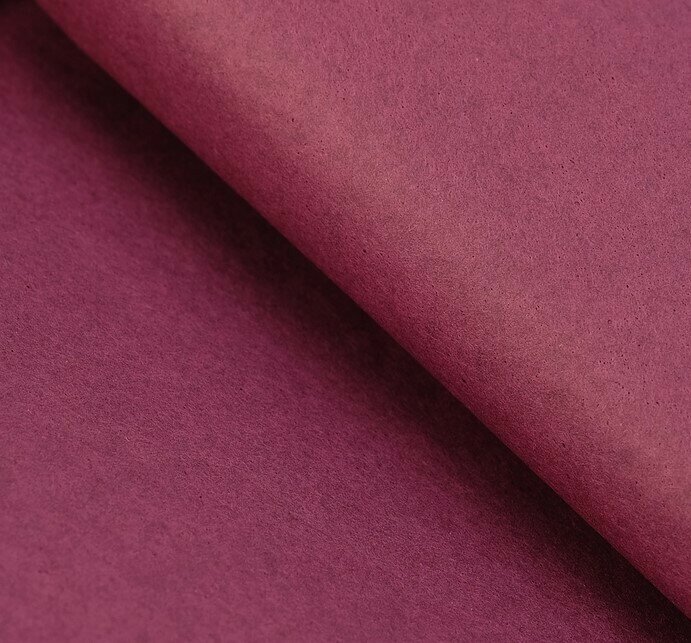 !09 Бумага тишью (набор 8 листов) цвет микс( цвет бордовый 4 листа, цвет сиреневый 2 листа, цвет фиолетовый 2 листа) 50 х 66 см.