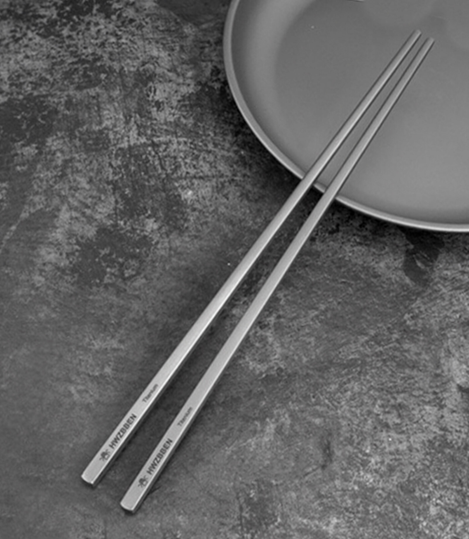 Титановые палочки для еды, суши, HWZBBEN