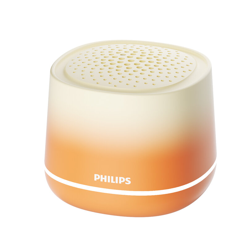 Беспроводные колонки PHILIPS gradient orange, компактный размер, длительное время работы, широкий ох