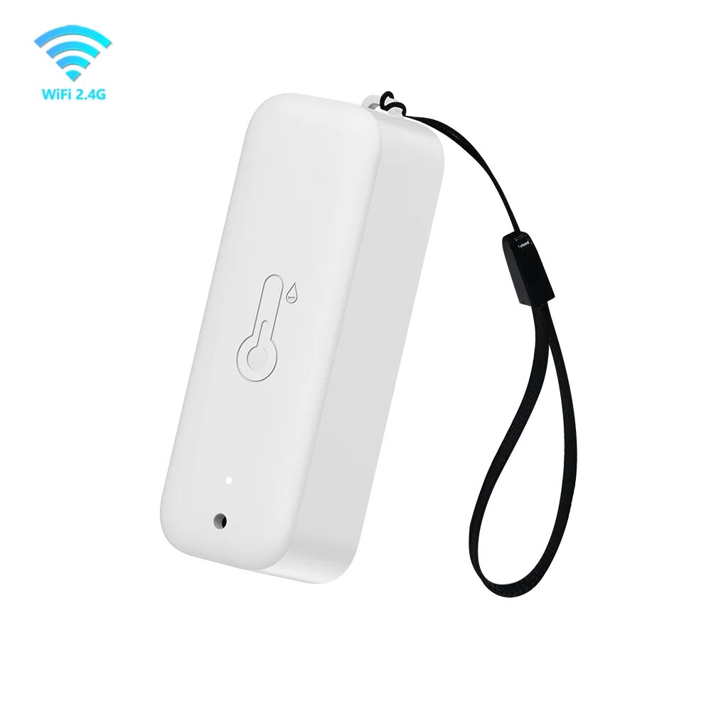 Tuya Wi-Fi датчик температуры и влажности White