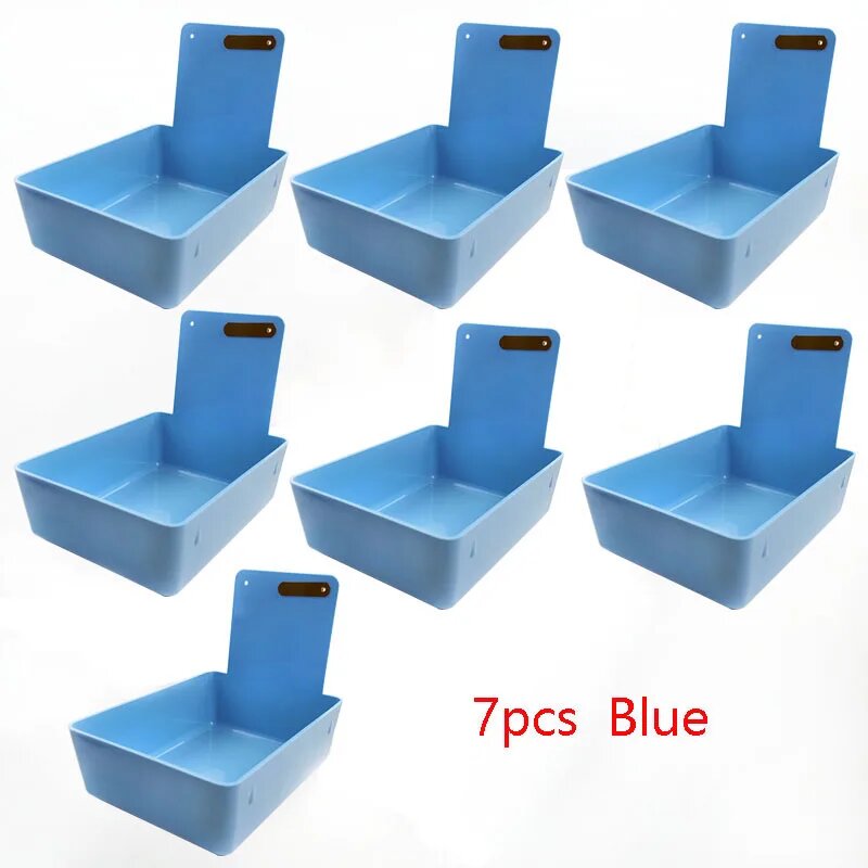 7 шт. Рабочие сковороды Blue для стоматол. лаборатории