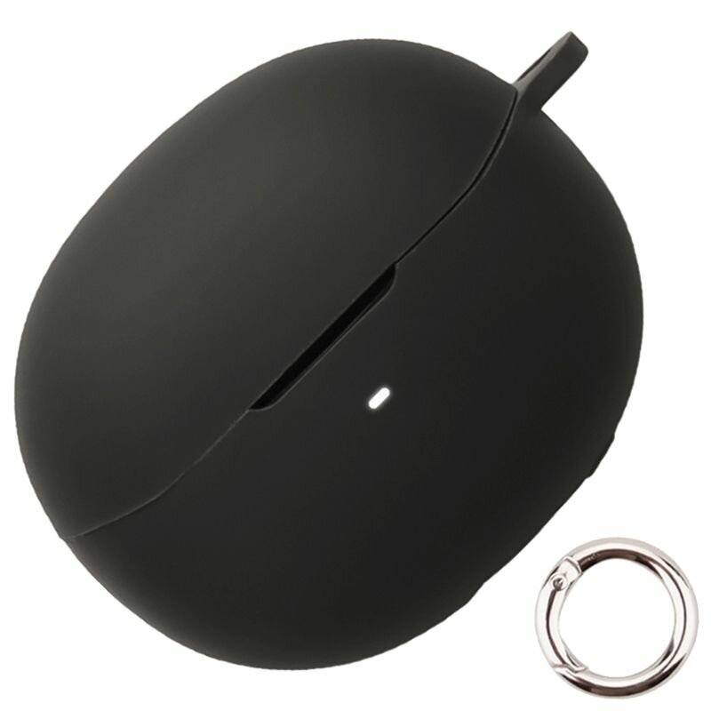 Подходит для силиконового защитного чехла наушников QCY MeloBuds N70-черный