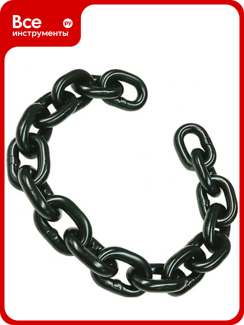 Цепь круглозвенная TOR G80 EN818-7 6x18 калиброванная, решение