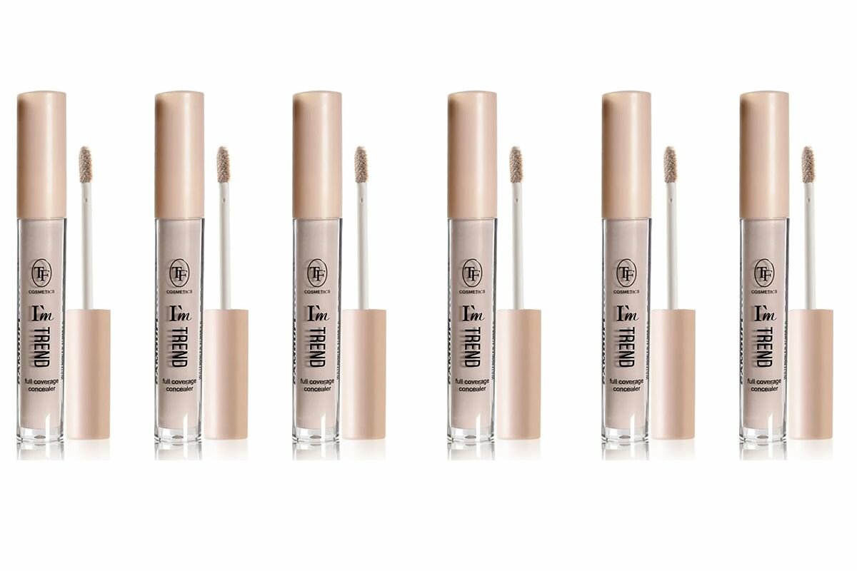TF cosmetics Консилер, Camouflage I'm Trend, жидкий, тон 03, Натуральный, 6 шт