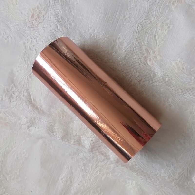 Фольга для тиснения rose gold 16x120 см
