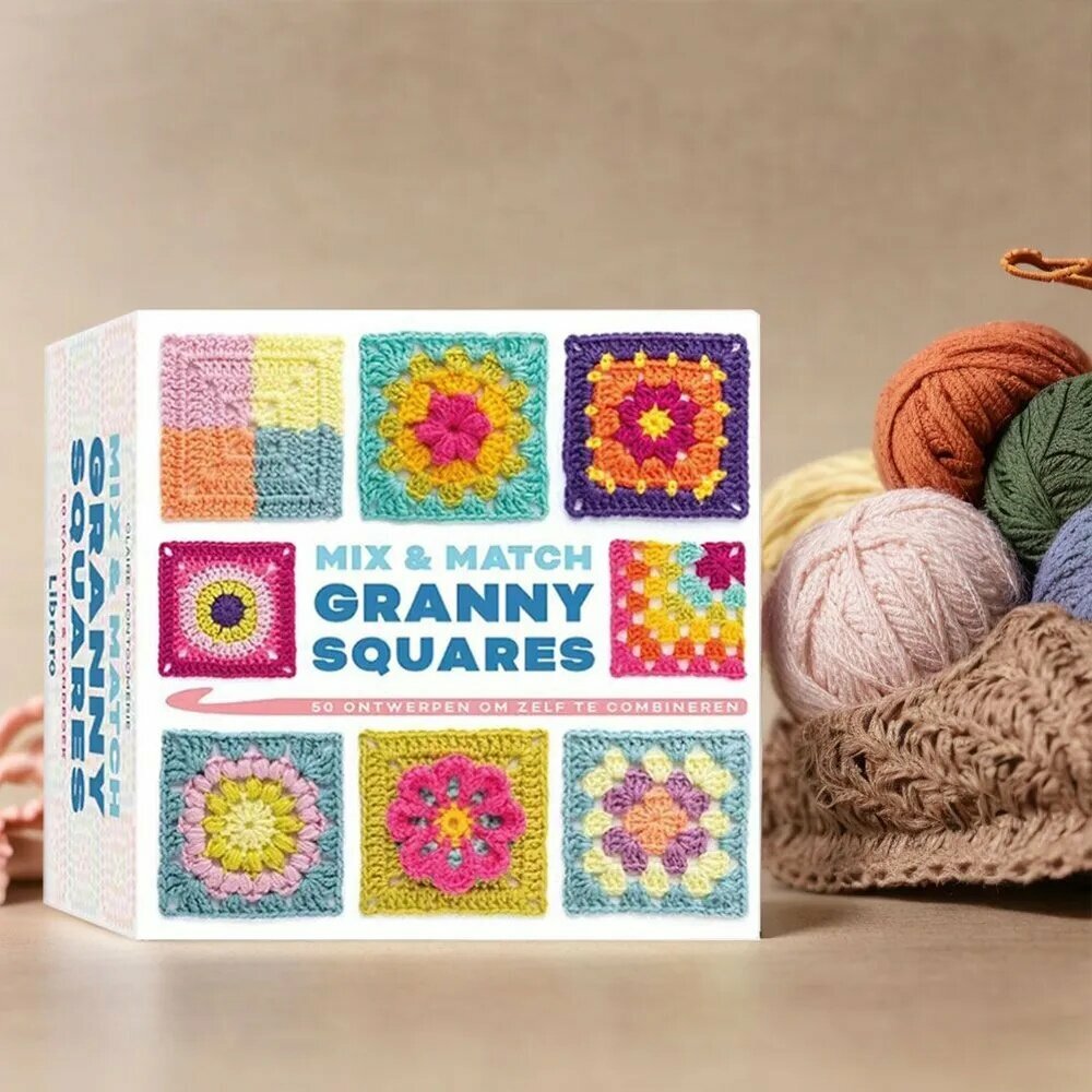 50 наборов карточек с дизайном Mix & Match. Вязаные крючком открытки. Набор карточек с вязаными узорами своими руками.