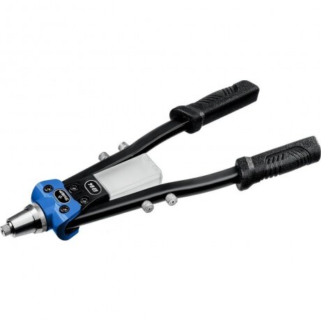 Заклепочник усиленный двуручный ЗУБР 2.4 - 6.4 мм, 390 мм, Профессионал (311971)