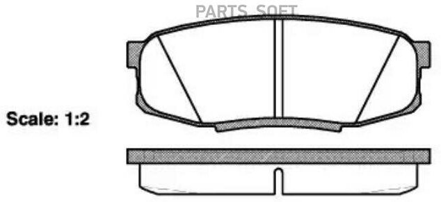 ROAD HOUSE 2127200 Колодки торм. диск. Land Cruiser (08-) ()